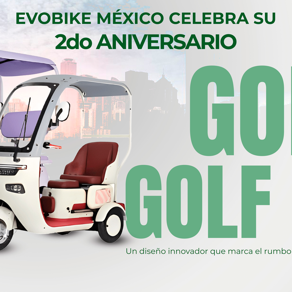 Evobike presentó los nuevos triciclos GOLF y GOLF PLUS