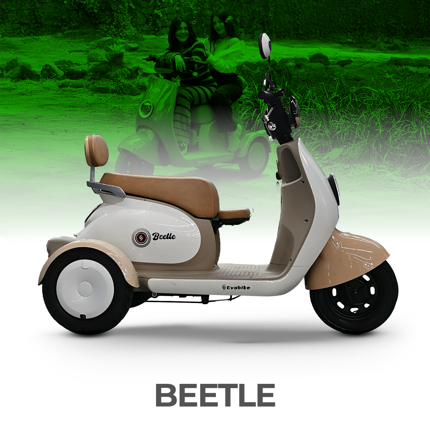 Triciclo Eléctrico BEETLE - EVOBIKE – Evobike