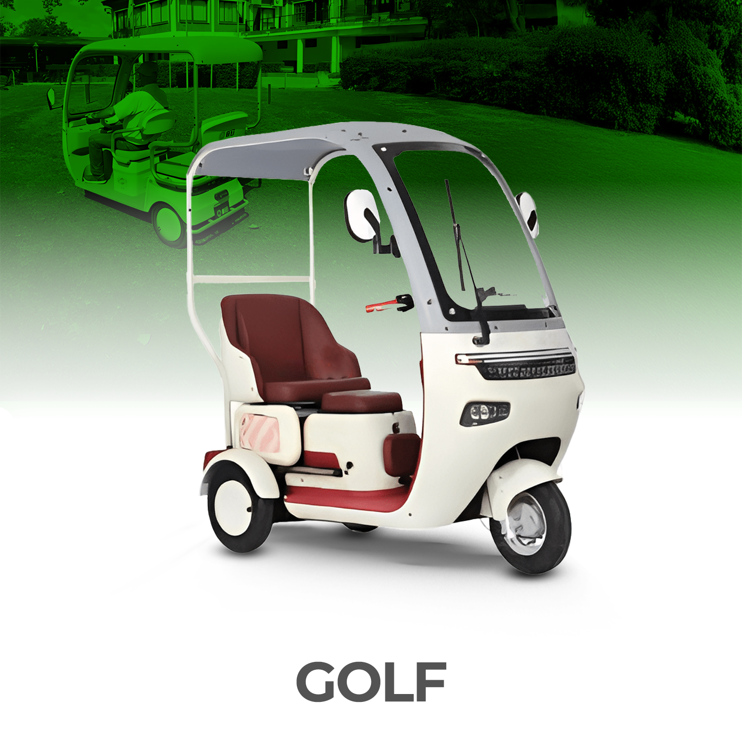 Triciclo Eléctrica GOLF - EVOBIKE – Evobike