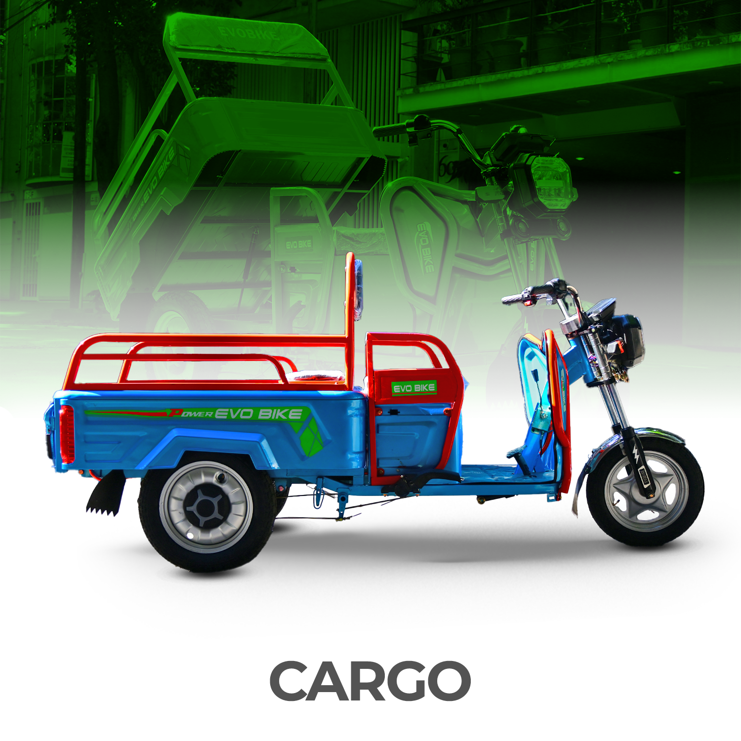 Bicicleta Eléctrica de Carga CARGO - EVOBIKE – Evobike