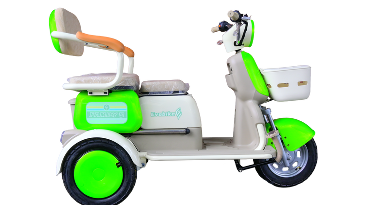 Triciclo Eléctrico FAMILY Q - EVOBIKE – Evobike