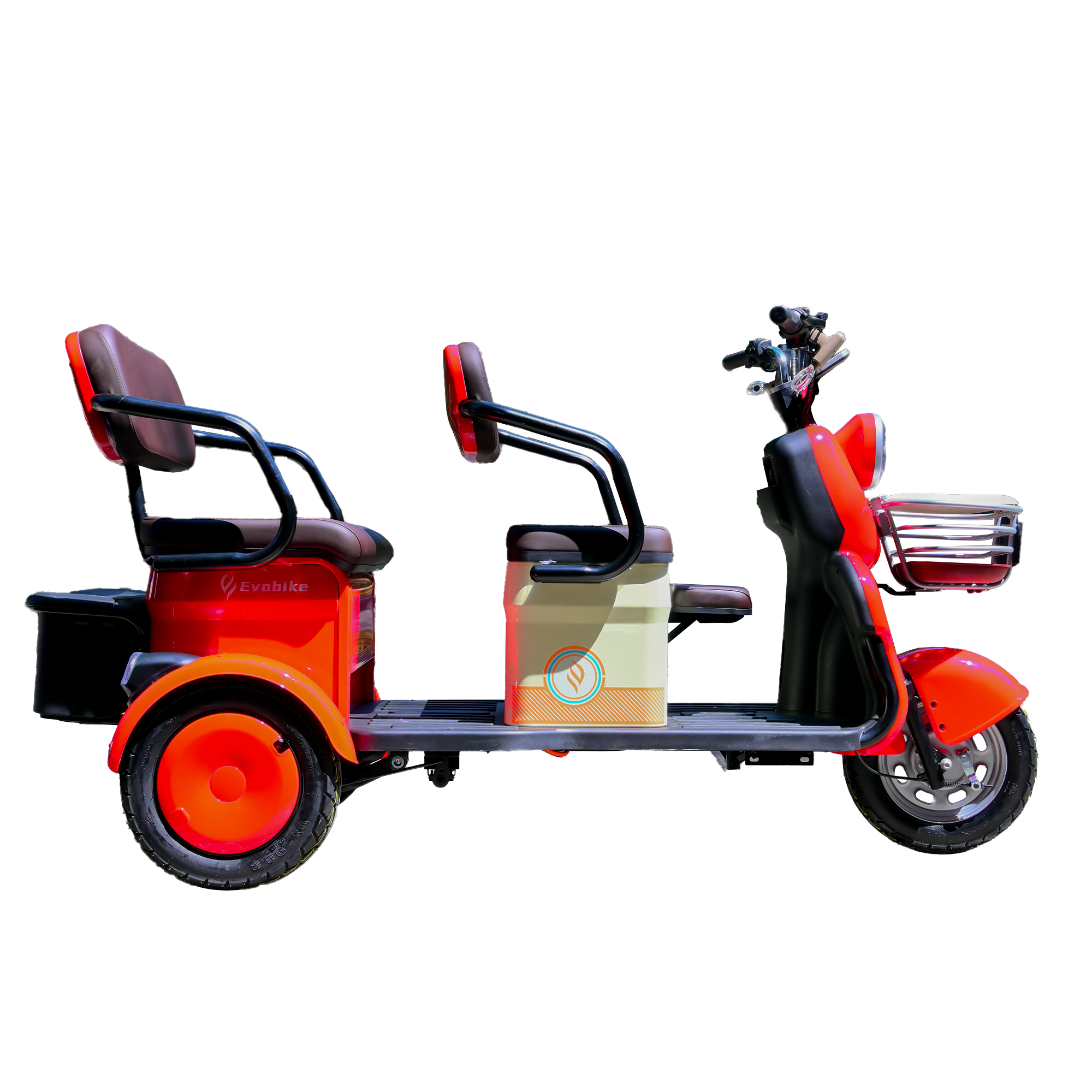 Triciclo Eléctrico FAMILY Q PLUS - EVOBIKE – Evobike