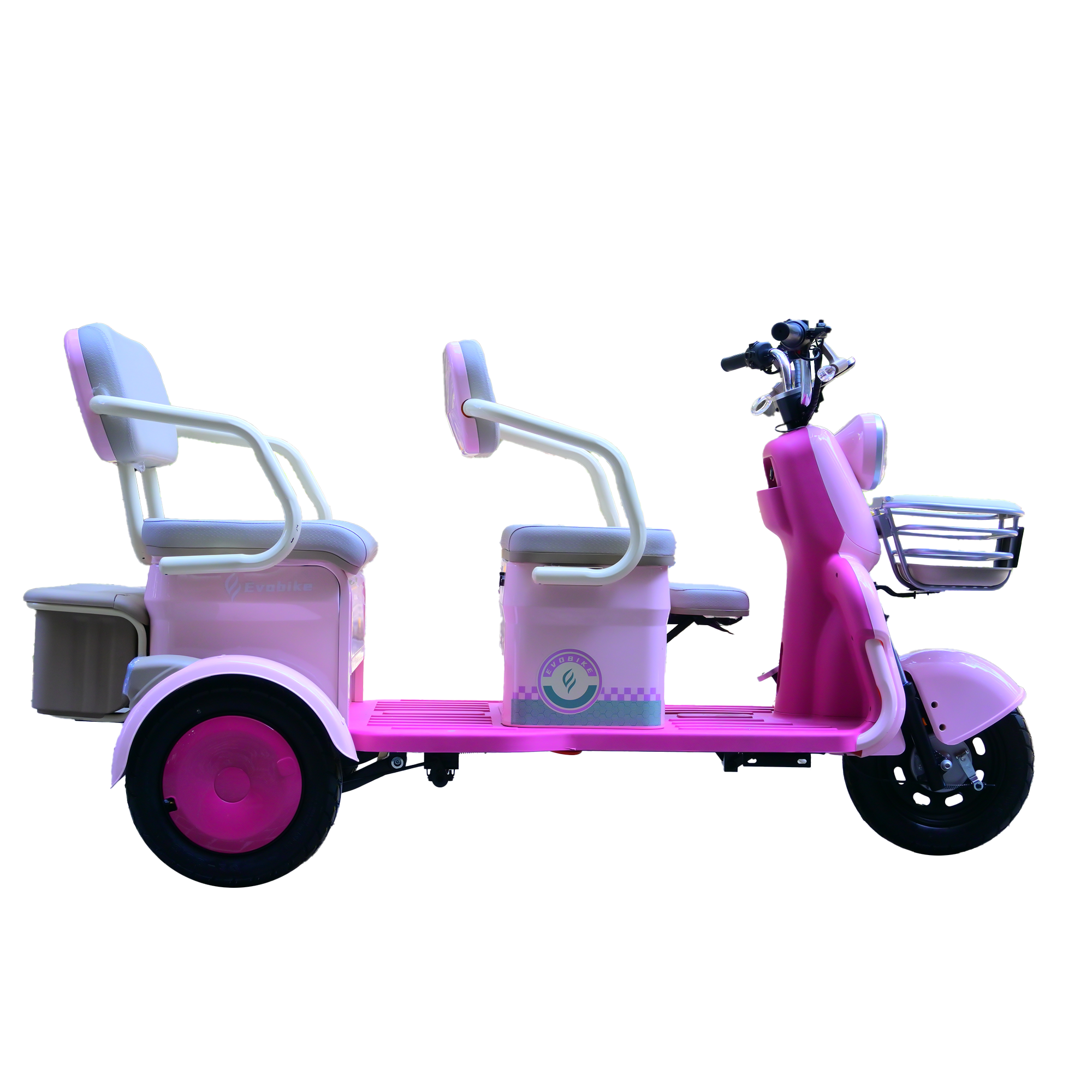 Triciclo Eléctrico FAMILY Q PLUS - EVOBIKE – Evobike